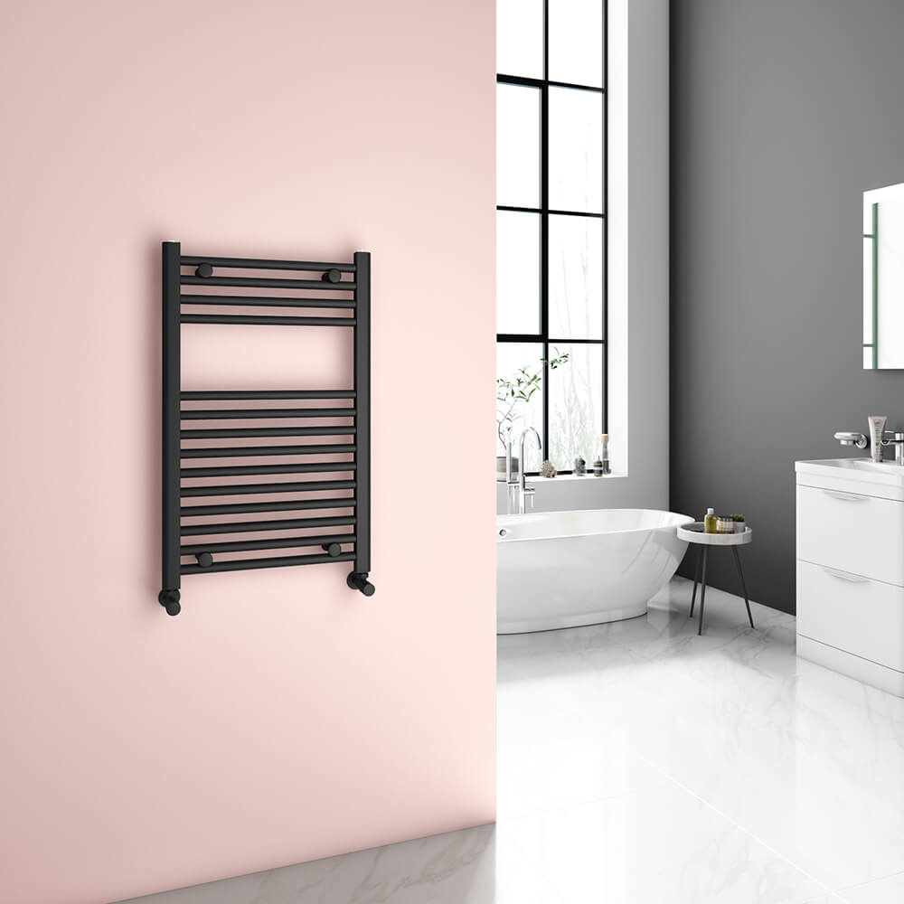 Black Heated Towel Rail | Black Towel Radiators | Only Radiators
